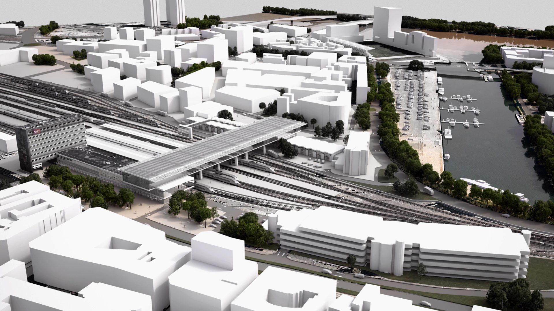 Nouvelle gare de Nantes - Cityscape